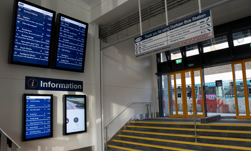 Durham Bus Station: Setting the standard for passenger experience - Journeo